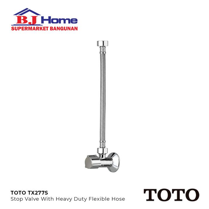 Jual TOTO TX277S Stop Valve With Heavy Duty Flexible Hose - Kota Bandung - BJ Home Indonesia ...