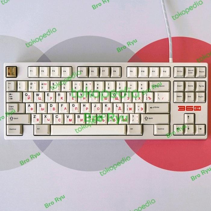 Jual UTD 360c Silver Custom Mechanical Keyboard Barebone Kit + Extras ...