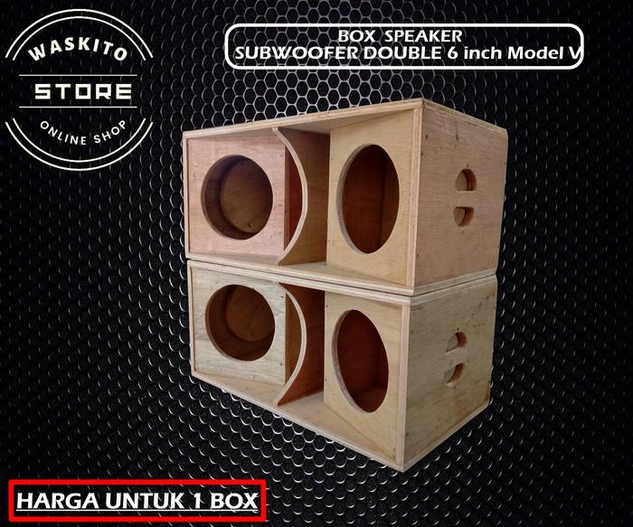 Jual Box Speaker Subwoofer 6 Inch Double - Kab. Nganjuk - WASKITO_STORE ...