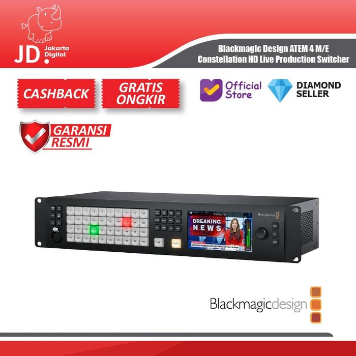 Promo Blackmagic Design ATEM 4 M/E Constellation HD Live Production ...