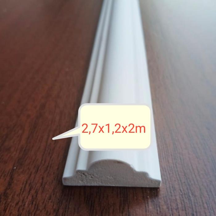 Jual profil kayu dinding 2,7x1,2cm/Lis Profil Kayu/wall moulding - Kota ...