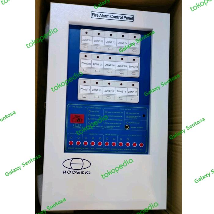 Jual MCFA/Panel Fire Alarm Merk HOOSEKI Kapasitas 15 Zone - Jakarta ...