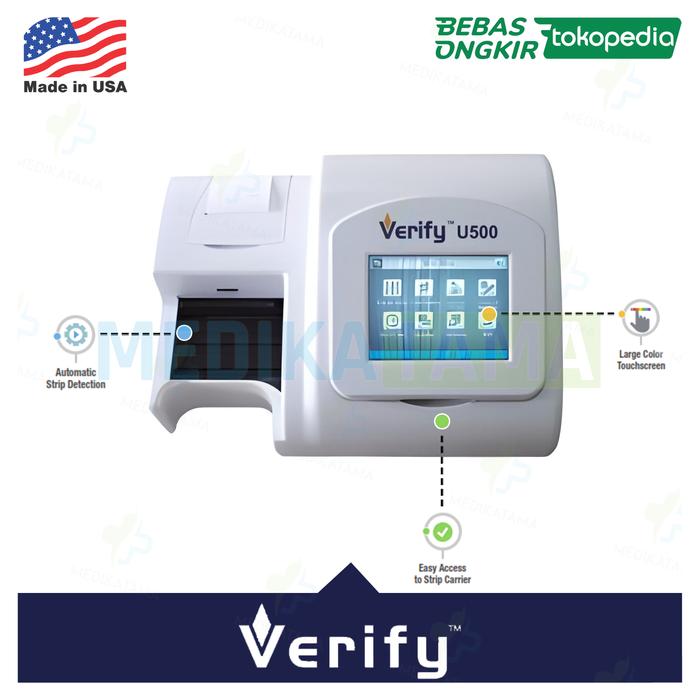 Jual VERIFY U500 Semi Automatic Urine Analyzer - Digital Urinalysis U-500 - Jakarta Timur ...