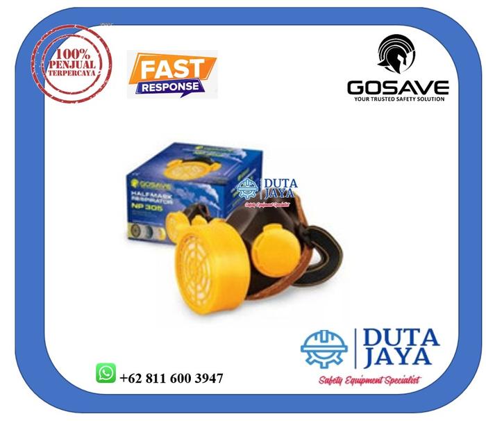 Jual Masker Respirator Moncong 1 Single Fogging Chemical GOSAVE NP 305 ...