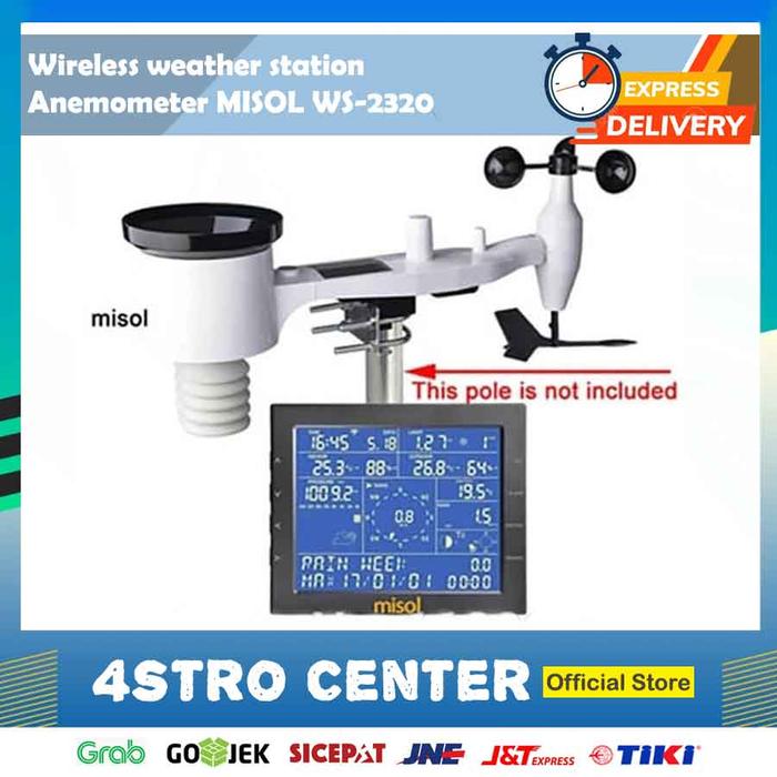 Jual Wireless Weather station Anemometer MISOL WS 2320 ORIGINAL WS2320 ...