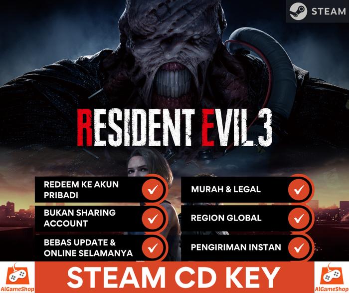 Jual Resident Evil 3 Original PC Games Steam - Kab. Pandeglang ...