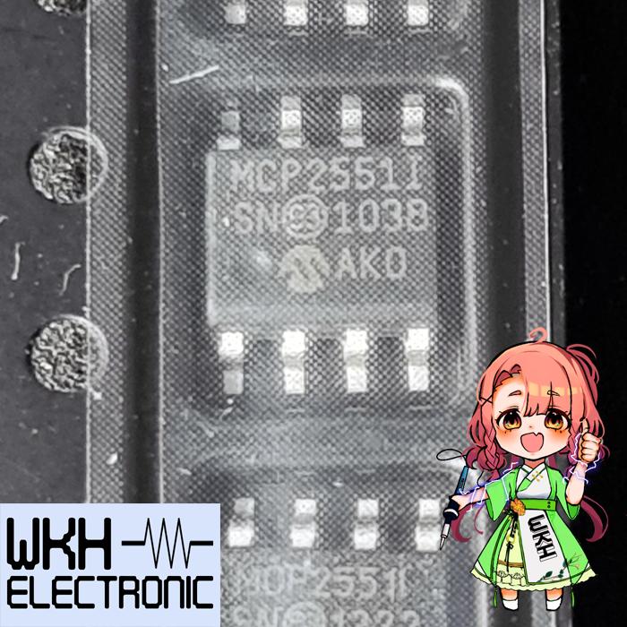 Jual MCP2551 SMD MCP2551-I/SN High Speed CAN BUS IC Controller - Kota Surabaya - WKH Elektronik ...