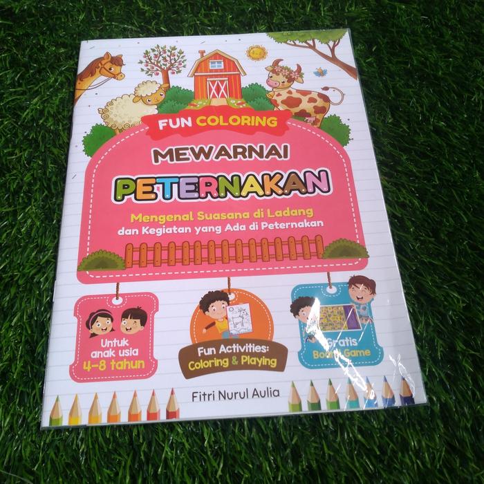 Jual BUKU FUN COLORING MEWARNAI PETERNAKAN - Jakarta Pusat - RB BOOK ...