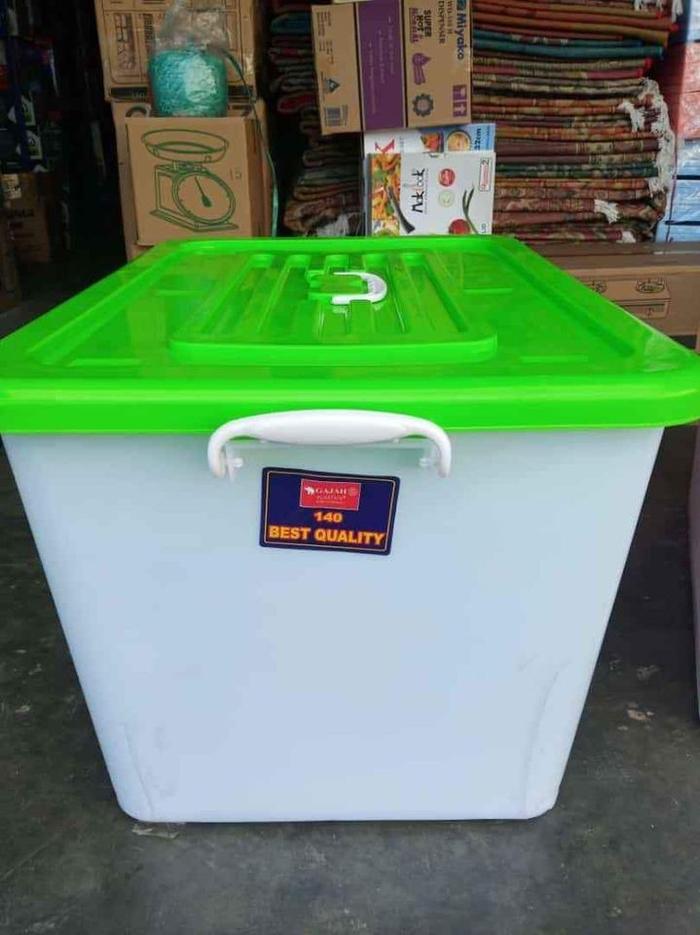 Jual Box container merk gajah 140 liter BATAM - Kota Batam - Online Blasting Supplier | Tokopedia