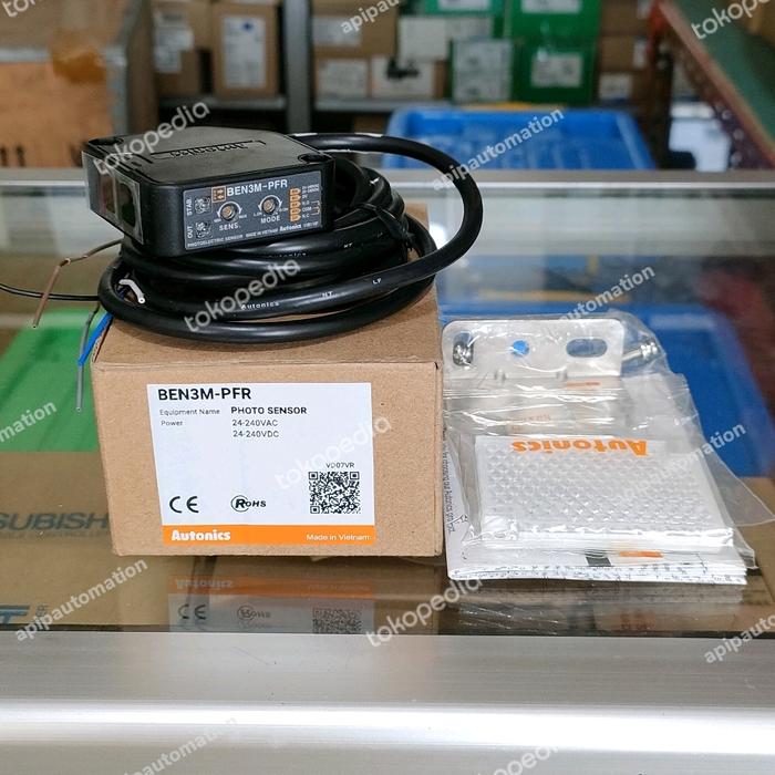 Jual AUTONICS PHOTO SENSOR BEN3M-PFR PHOTO SENSOR AUTONICS 💯% ORIGINAL - Kab. Tangerang ...