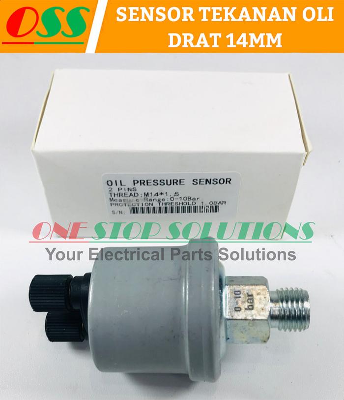 Jual SENSOR TEKANAN OLI SWITCH OLI VDO 10 BAR 2 PINS DRAT 14MM - Jakarta Barat - OneStop ...