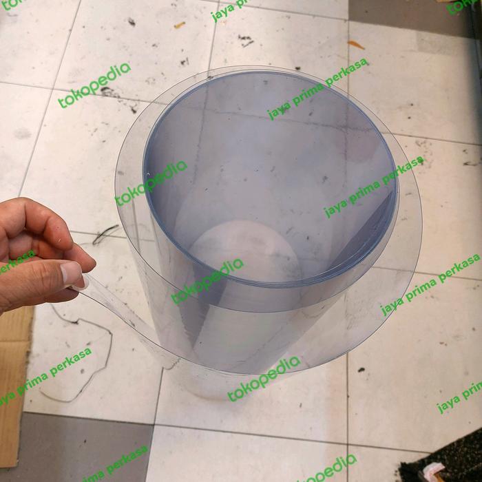 Jual Plastik Mika kaku 0,5mm x 70cm x 1meter / Rigid pvc sheet ...