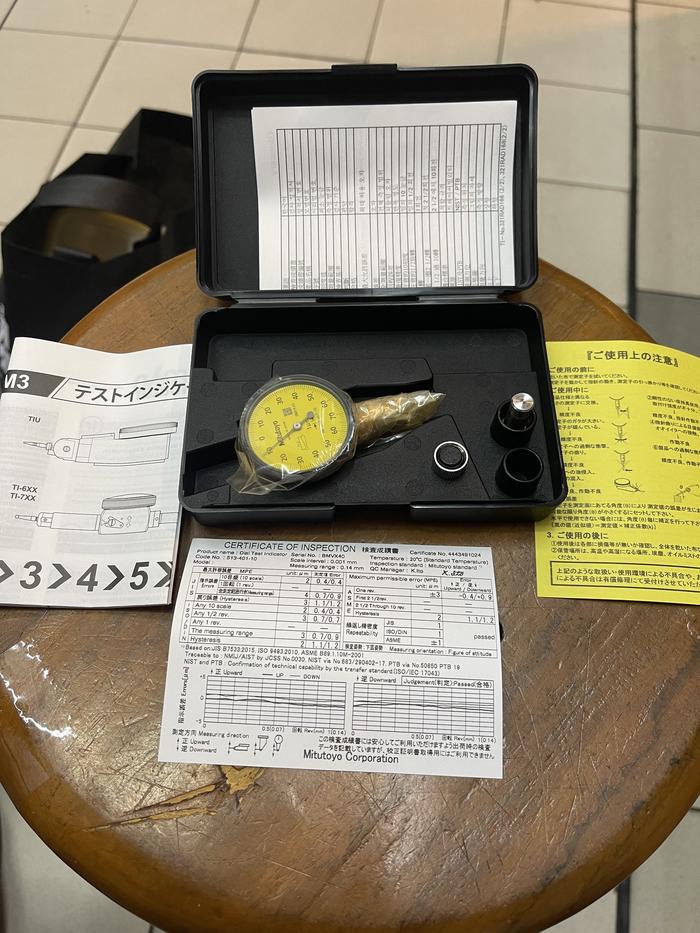 Jual Dial Test Indicator Mitutoyo 513-401-10E Original Made In Japan ...