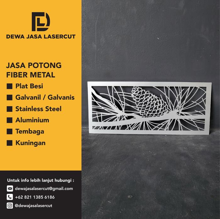 Jual Laser Cutting Plat Metal Besi Stainless - Jakarta Barat - Dewa ...