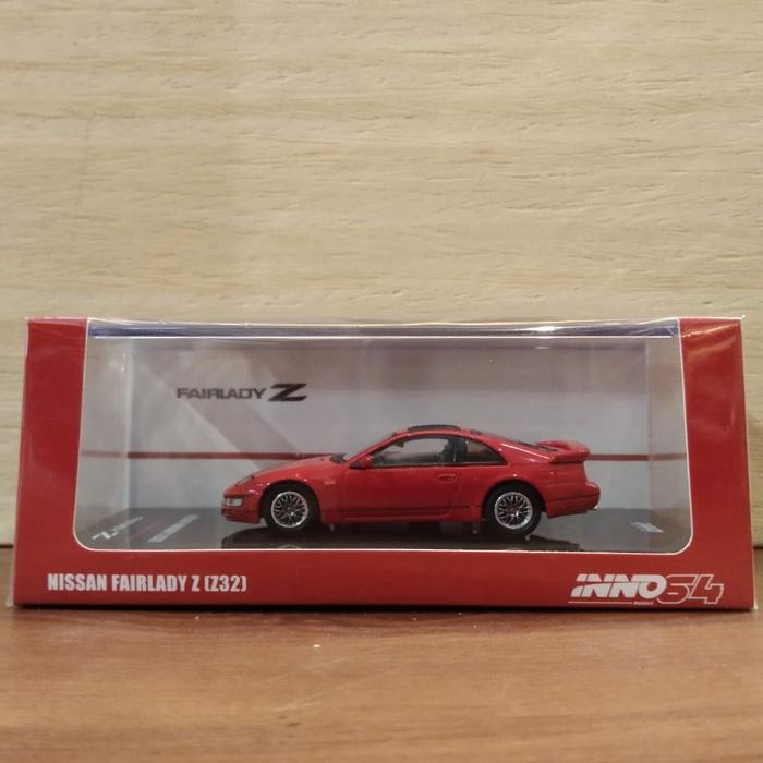 Jual INNO64 NISSAN FAIRLADY Z(Z32) AZTEC RED WITH EXTRA WHEELS ...