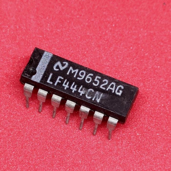 Jual LF444 LF 444 CN DIP-14 QUAD OP AMP PERSAMAAN TL074 TL084 LM324 ...