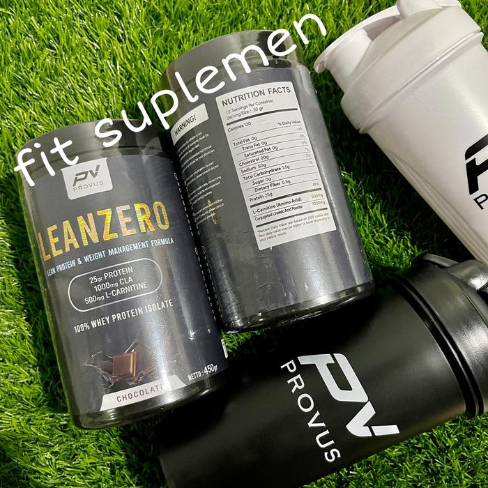 Jual PROVUS LEAN ZERO 1 LBS 450 GRAM WHEY ISOLATE WITH CLA AND L ...