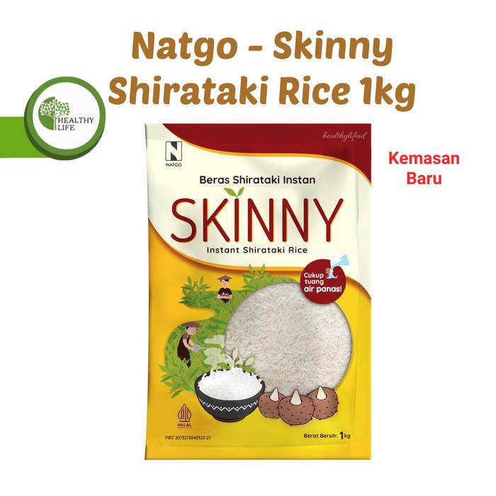 Jual Beras Skinny Shirataki / Skinny Rice Shirataki 1 KG Untuk Diet ...