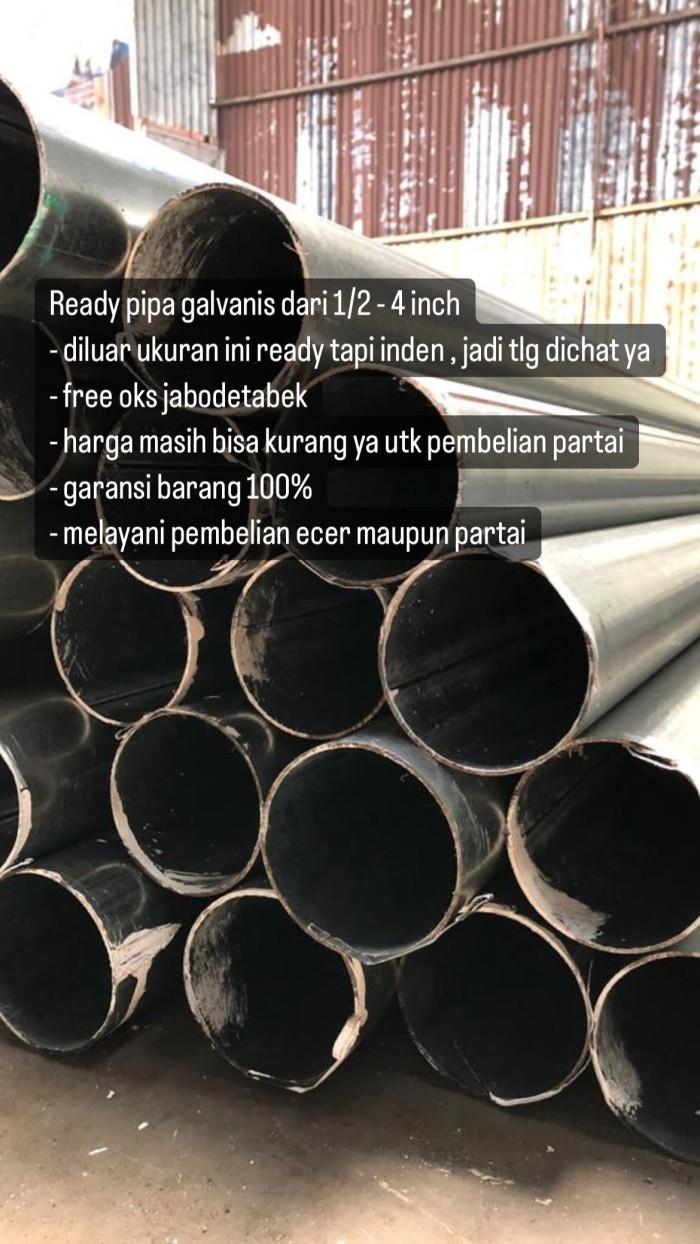 Jual PIPA GALVANIS 2 INCH TEBAL 2,0 MM STD - Jakarta Barat - Depo Baja ...
