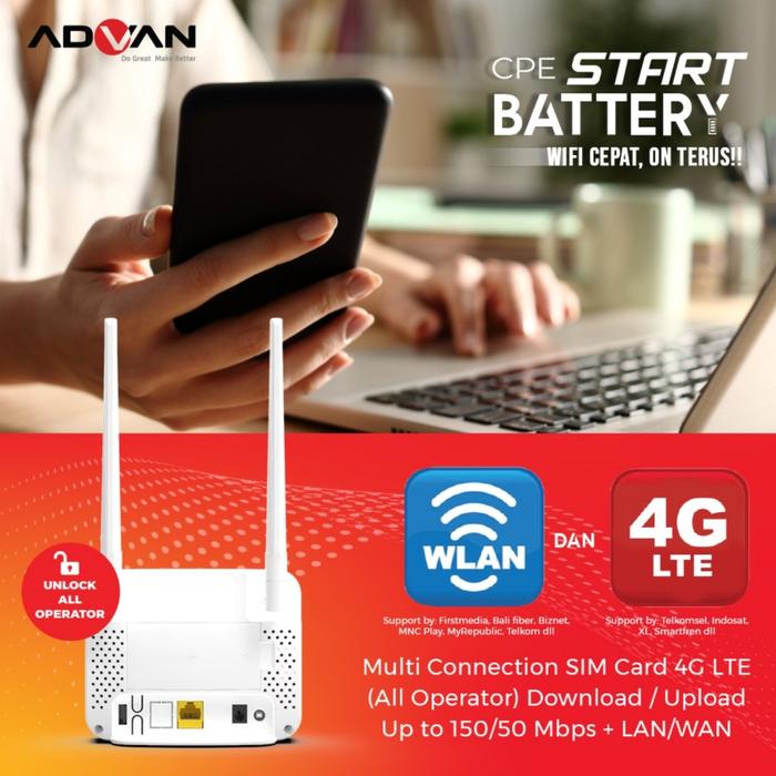 Jual Advan Cpe Router Start Modem Telkomsel Orbit Modem Orbit Wifi Wlan ...