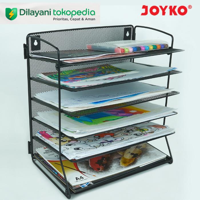 Promo Joyko Document Tray 6 Tier / Rak Kertas Dokumen 6 Susun Meja DT ...