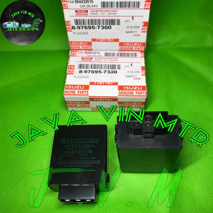Jual flasher 5p 24v Isuzu NMR71 Isuzu giga 24v 8-97695-730-0 ori ...
