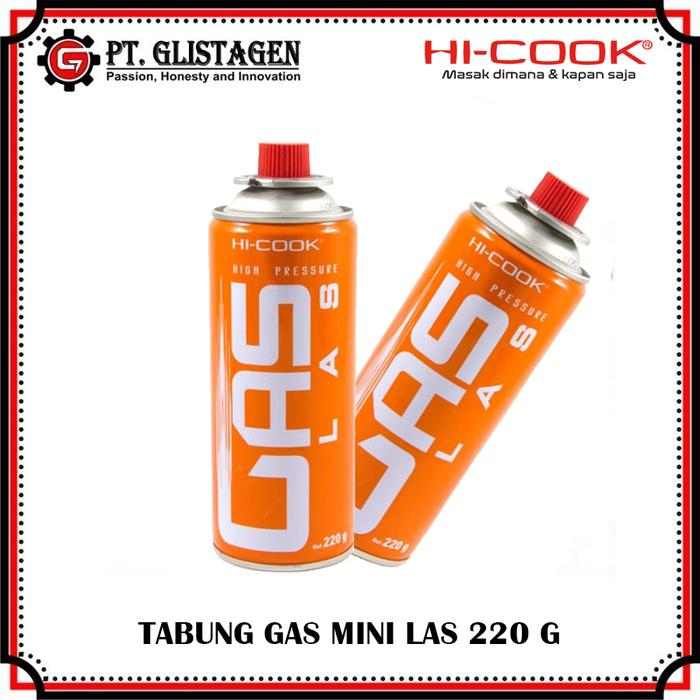 Jual Gas Kaleng High Pressure / Tabung Gas Mini Merk Las Hi-Cook ...