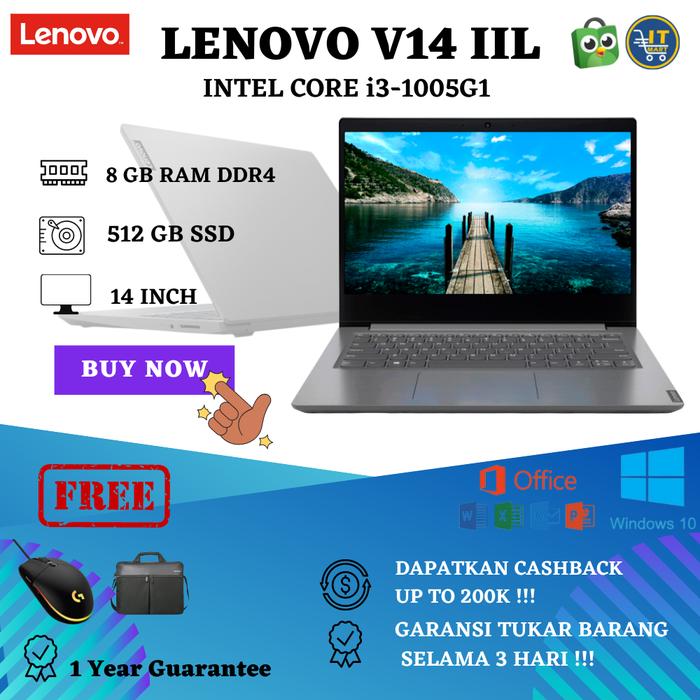 Jual LENOVO V14 IIL INTEL CORE i3-1005G1 RAM 8GB 512GB SSD 14" - 8 GB, 256 GB SSD - Jakarta ...