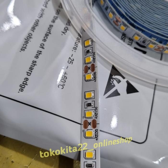 Jual lampu strip led 2835 120 mata per meter DC 12v - 1 roll 5 meter ...