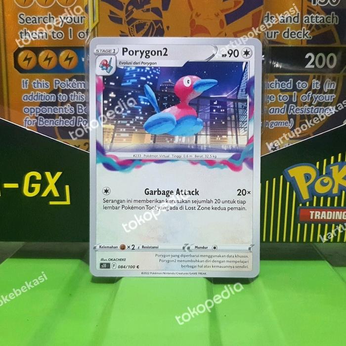Jual Porygon2 C S11 084/100 kartu pokemon TCG Indonesia - Kota Bekasi - kartupokebekasi | Tokopedia