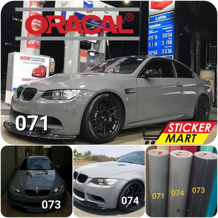Jual Sticker Wrap Mobil Oracal Nardo Grey dark grey light grey abu ...