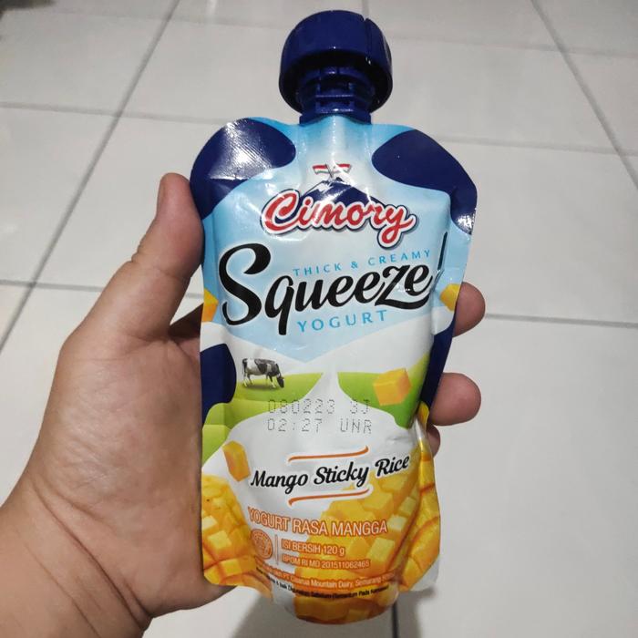 Jual CIMORY SQUEEZE YOGURT MANGO STICKY RICE (YOGHURT RASA MANGGA ...