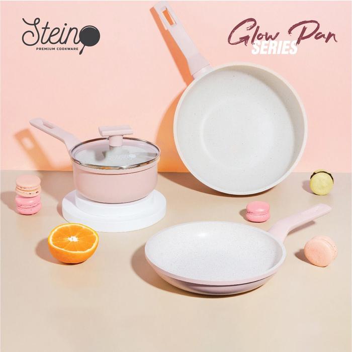 Jual [free bubble] steincookware stein glow pan glowpan complete set 5 ...