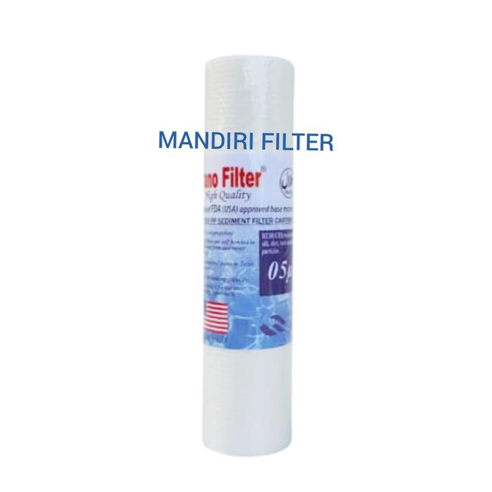 Jual Cartridge Filter Air/Filter Sedimen 10 inch NANO - 01/03/05/10 ...