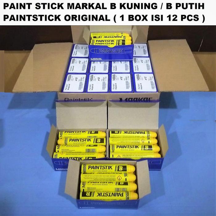 Jual Paint Stick Markal B 12pc- Marker U.s.a. Penanda Logam Pipa Kaca ...