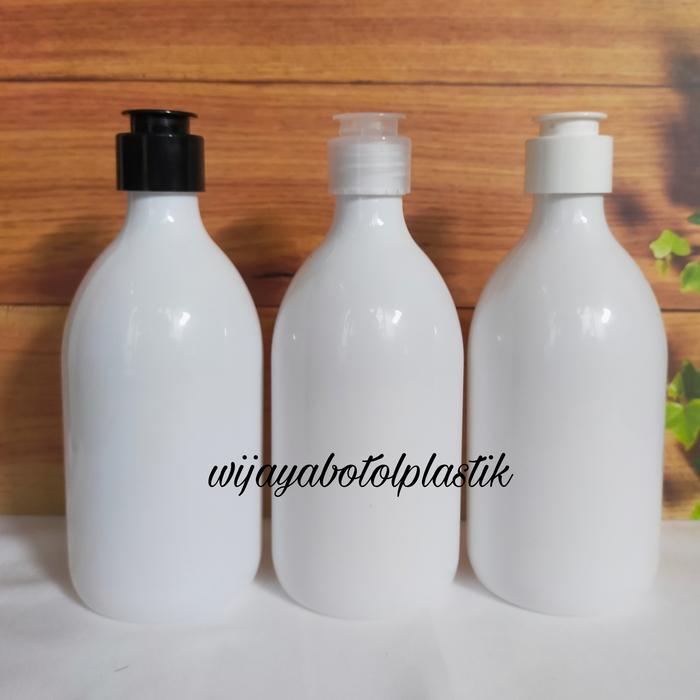 Jual Botol Scarlett 300 Ml Putih/Botol Plastik 300 Ml Fliptop model ...