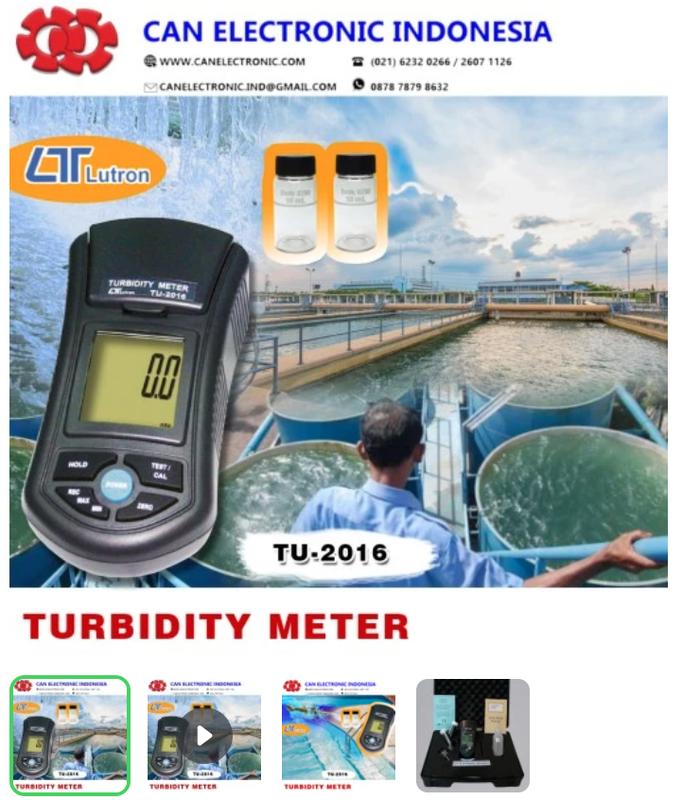 Jual Lutron TU-2016 Digital Turbidity Meter / Kekeruhan Air - Jakarta ...