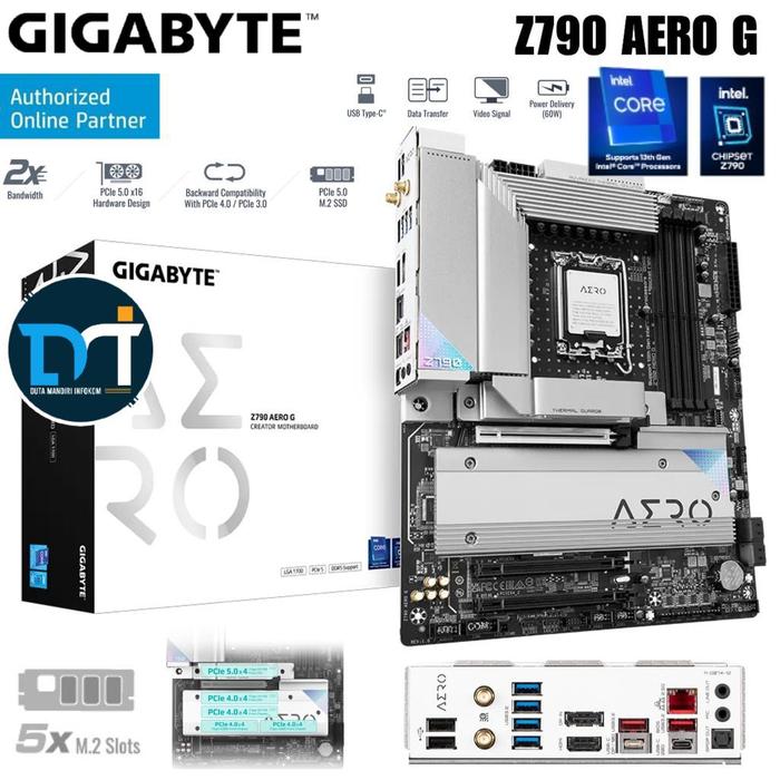 Promo GIGABYTE Z790 AERO G - [Socket LGA 1700, Z790, DDR5, USB3.2, ATX ...