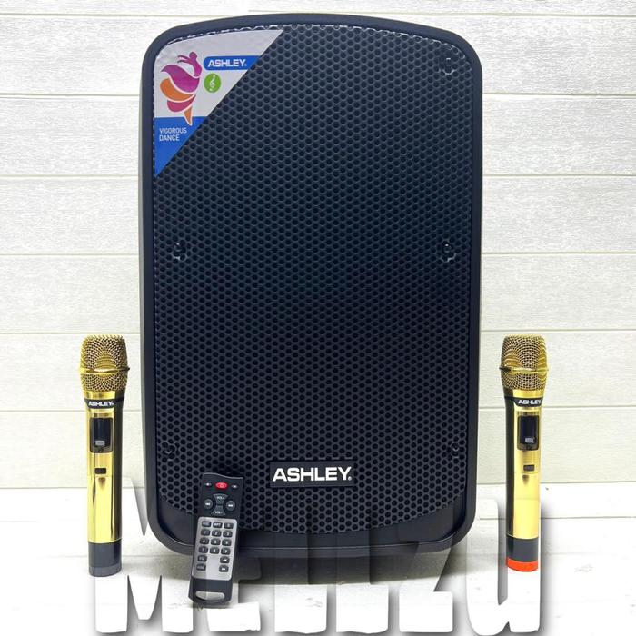 Jual Speaker Portable Wireless Ashley IR 500 Original 12 inch Bluetooth ...