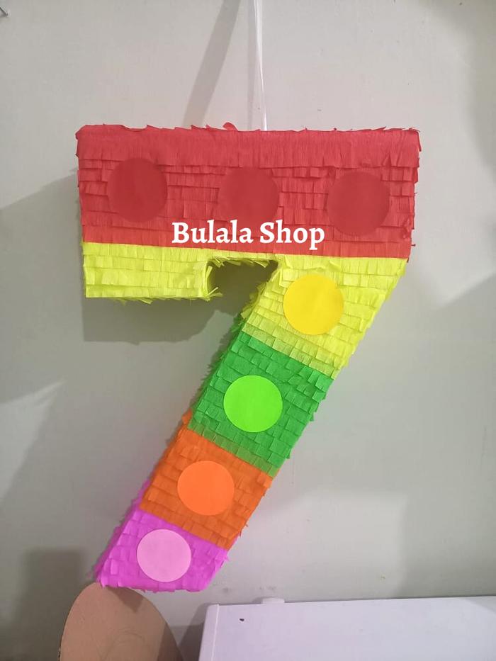 Jual Pinata Pukul / Pinata Karakter Ulang Tahun Motif Pop It Angka ...