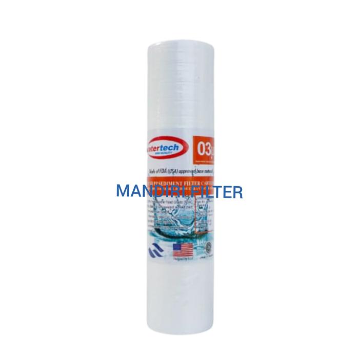 Jual Cartridge Filter Air 10 Inch / Sedimen Filter Air WATERTECH 01 ...