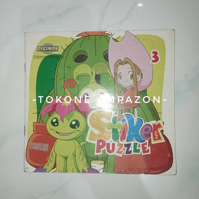 Jual BUKU - STIKER PUZZLE - DIGIMON VOL 3 - Kab. Sukoharjo - ampazon ...