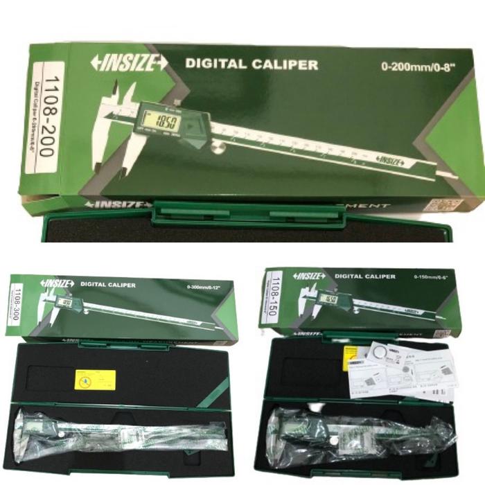 Jual Insize 1108-200 Sigmat Digital Jangka Sorong 8" 200mm Original - 6 ...