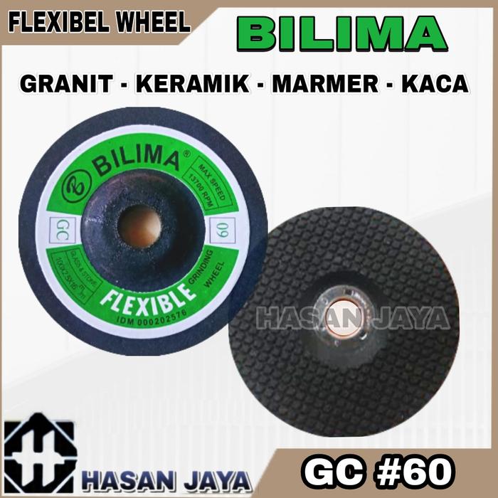 Jual flexibel bilima gc 60,80,120 / mata gerinda poles granit & kaca ...