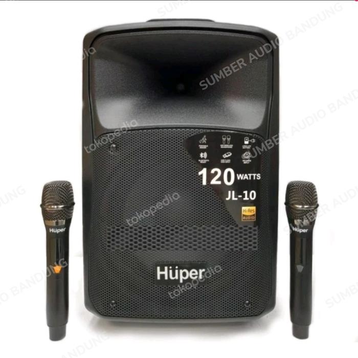 Jual speaker portable Metting / Karaoke huper jl 10, Huper JL10 New ...