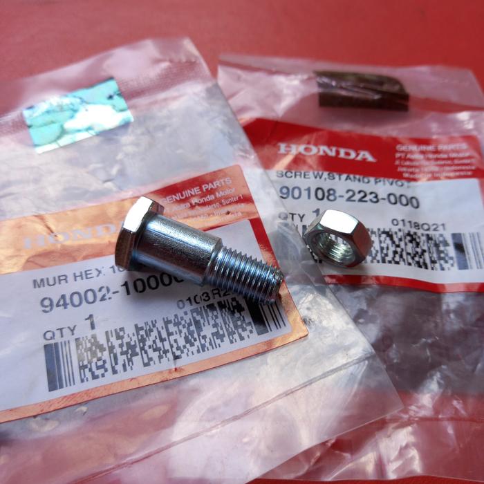 Jual baut mur standar satu cb100 cb125 gl100 gl125 cg110 cg125 s90z ...