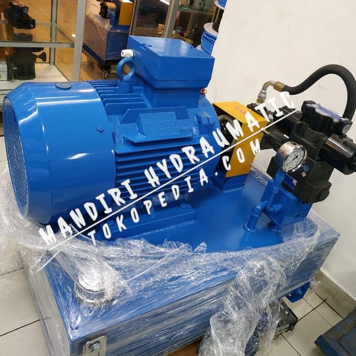 Jual POWER PACK HYDRAULIC 100 LITER ELECTRIK 220BAR MOTOR 15HP ...