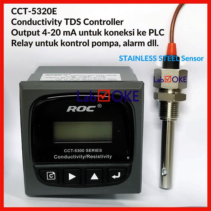 Jual TDS Meter Controller Transmitter CCT-5320E -- ROC CREATEC ...