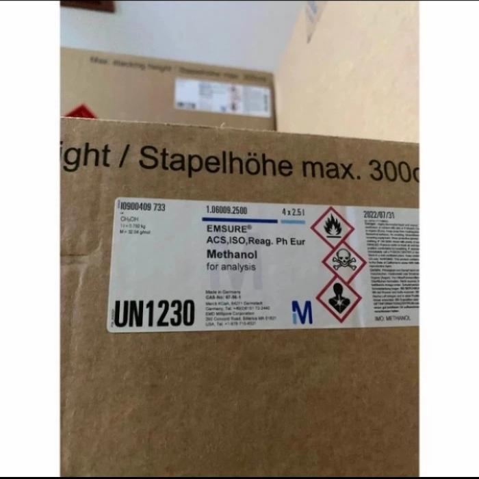 Jual 1.06009.2511 Methanol for analysis EMSURE® ACS,ISO,Reag. Ph Eur ...