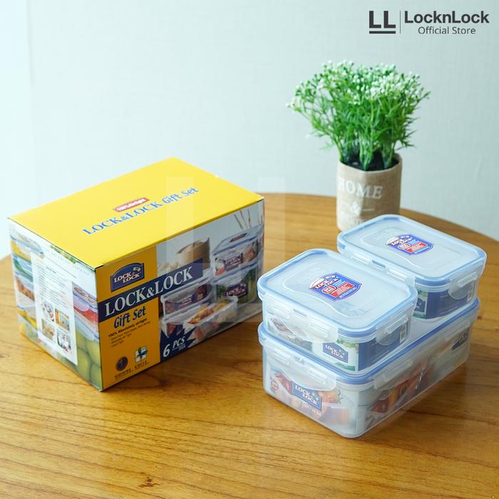 Jual Locknlock Food Container Set 3p Hpl817r03 Di Seller Shin Store ...